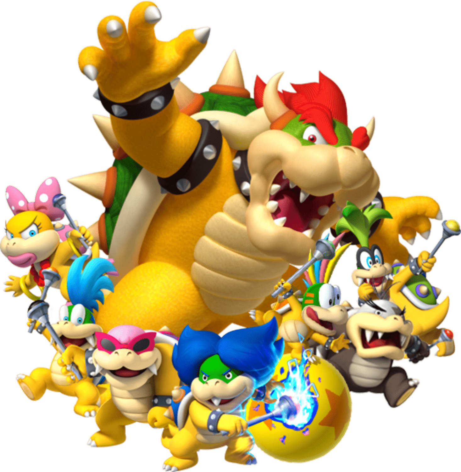 Bowser Super Mario png (4) - pngtotal.com