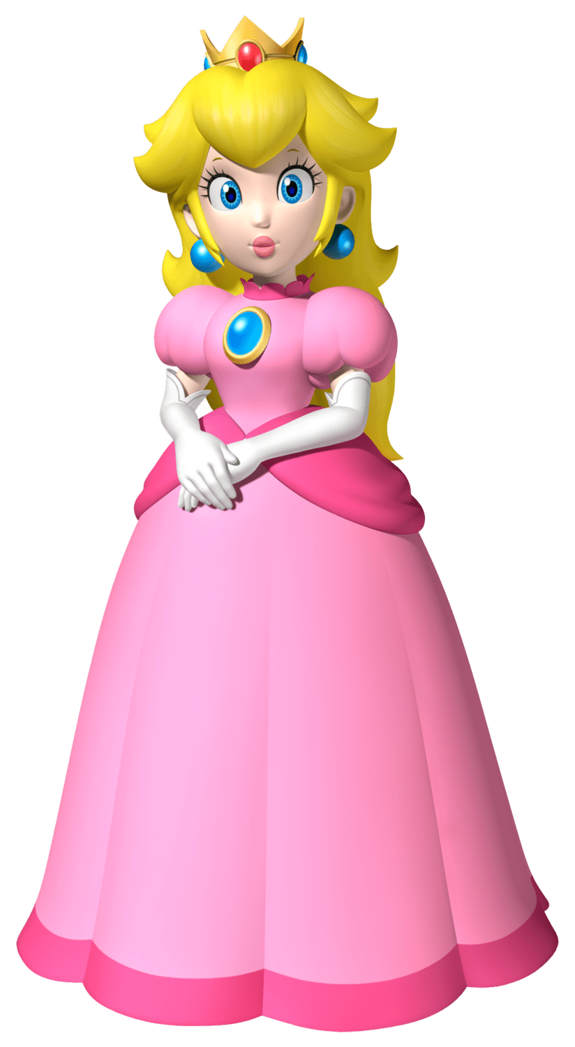 Princesa Super Mario png - pngtotal.com