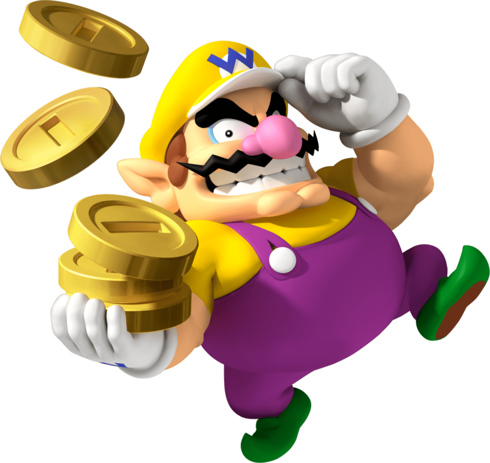 Super Mario Wario png (1) - pngtotal.com