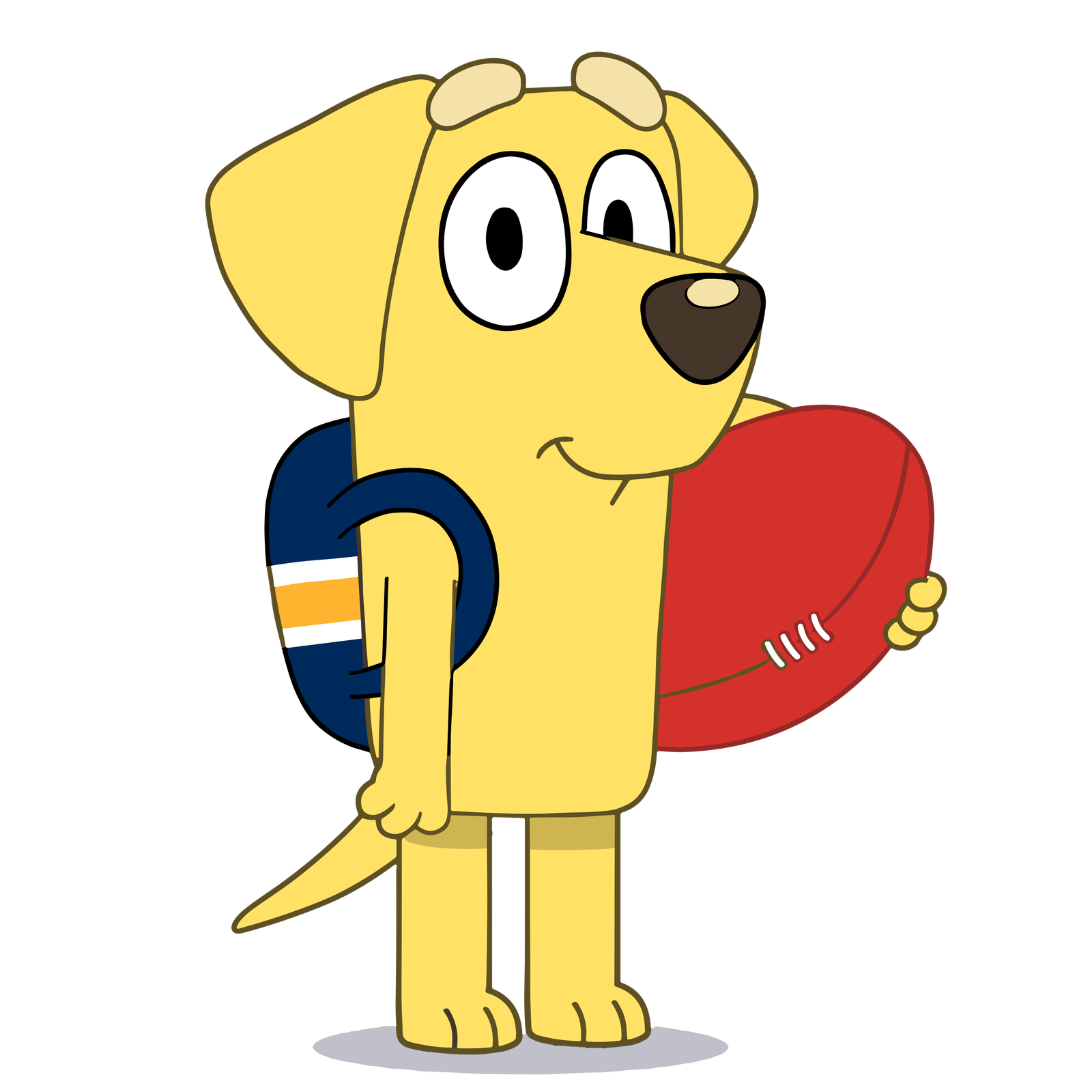 Lucky Bluey png - pngtotal.com