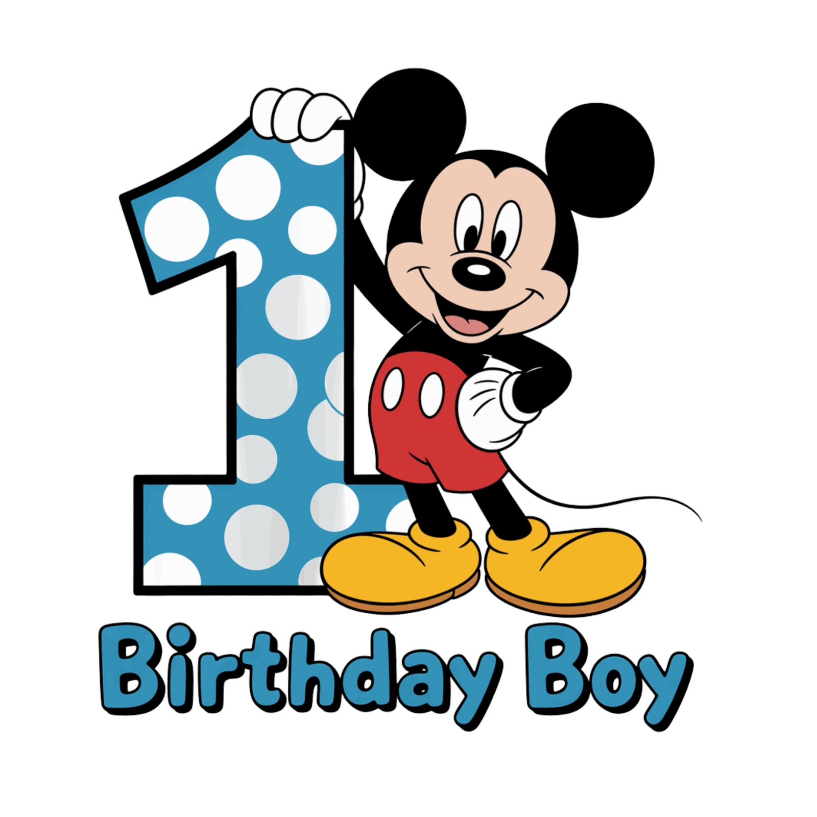 mickey mouse numero 1 png - pngtotal.com