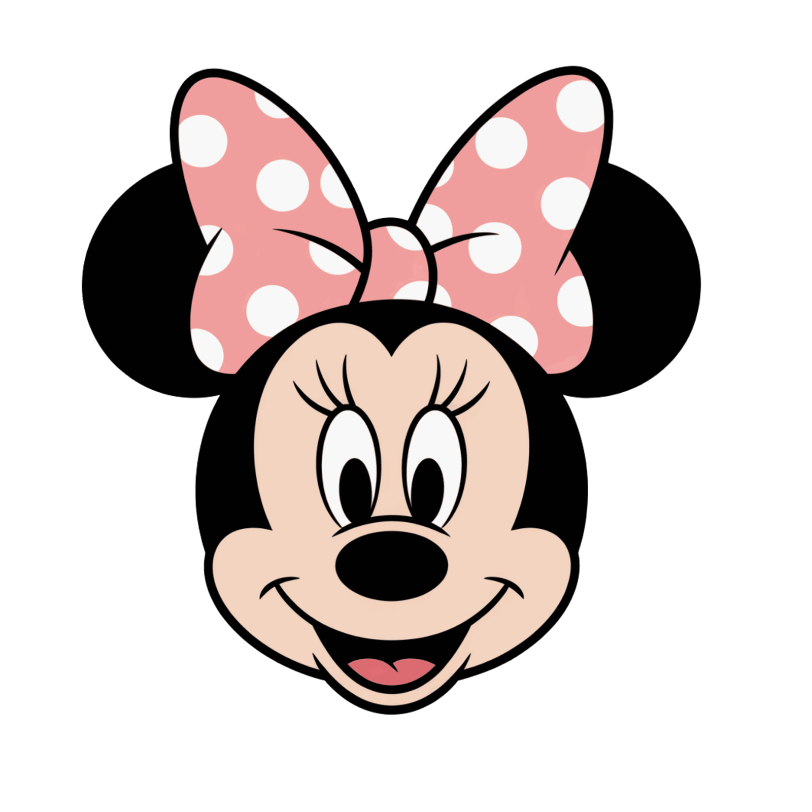 Cabeza De Minnie Mouse Png